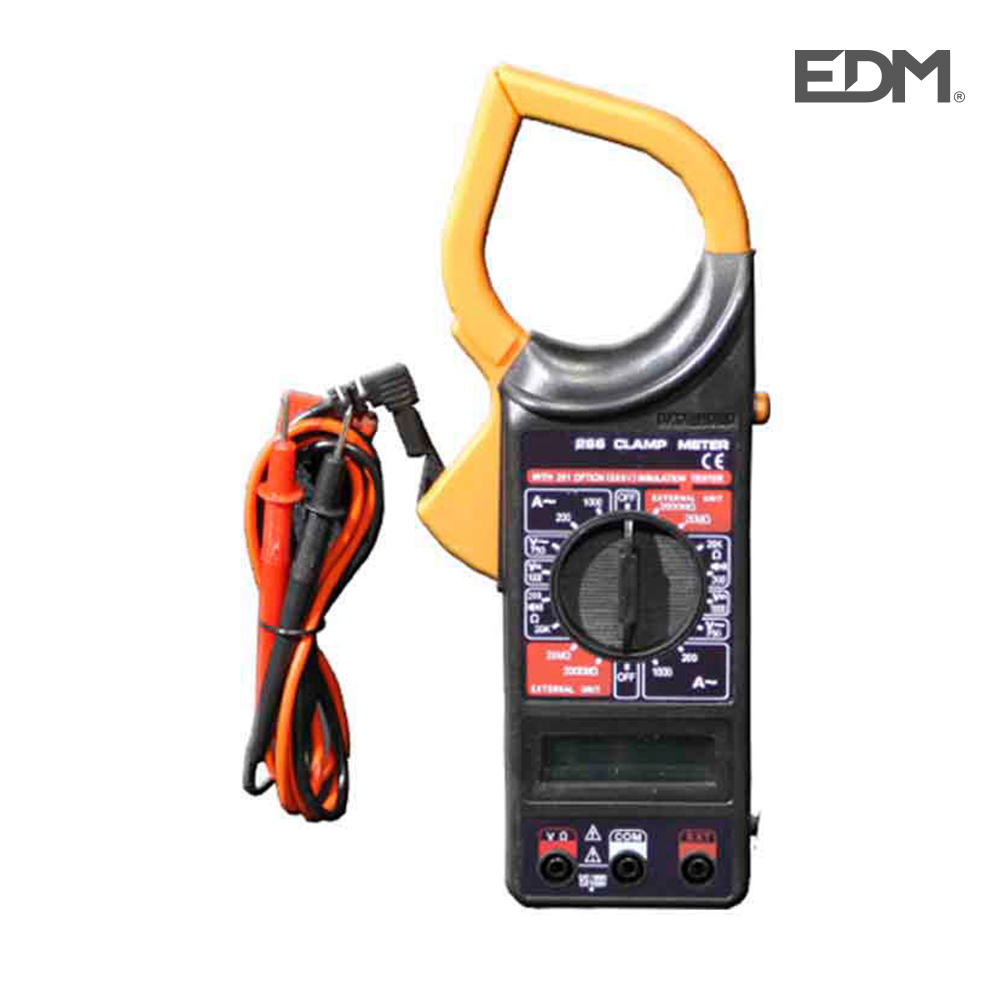 Pinça Multimetro/Amperimetro Digital - Radipeças